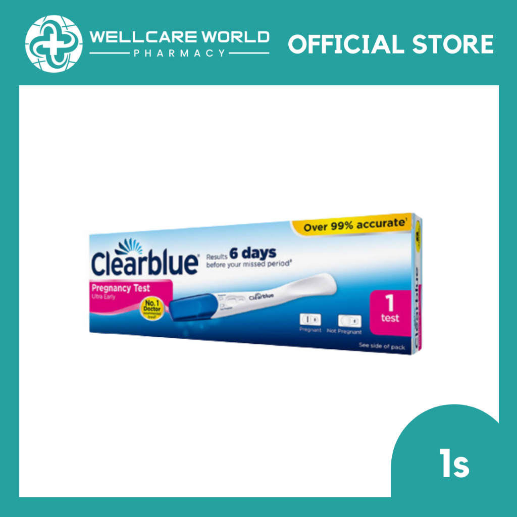 Clearblue Ultra Early Pregnancy Test-1s | Shopee Malaysia