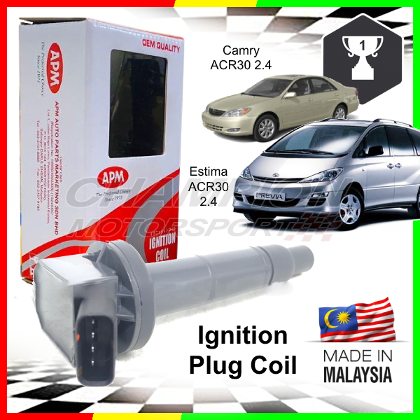 APM Ignition Plug Coil Toyota Camry ACV30 / Estima ACR30 2.4 ...