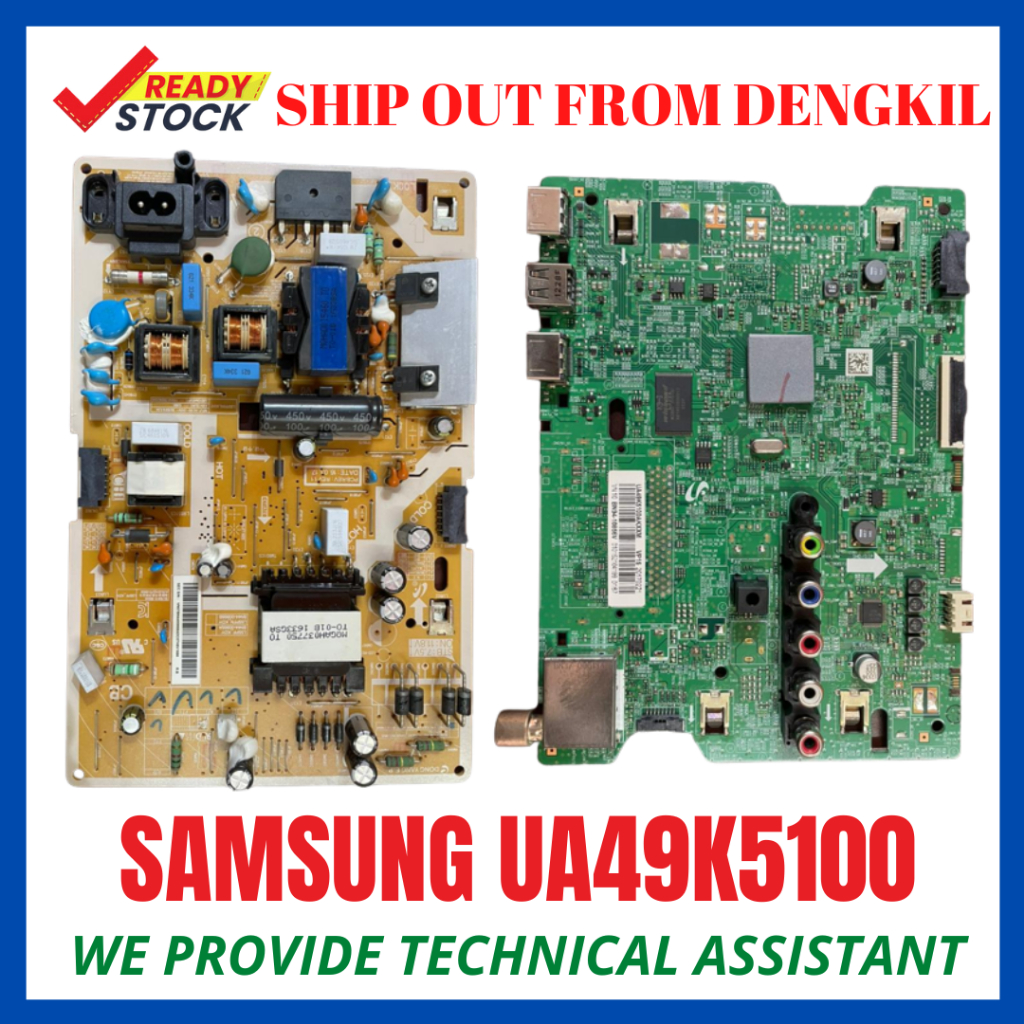 Samsung UA49K5100 Powerboard Mainboard Power Supply Board Original Ready Stock | Shopee Malaysia