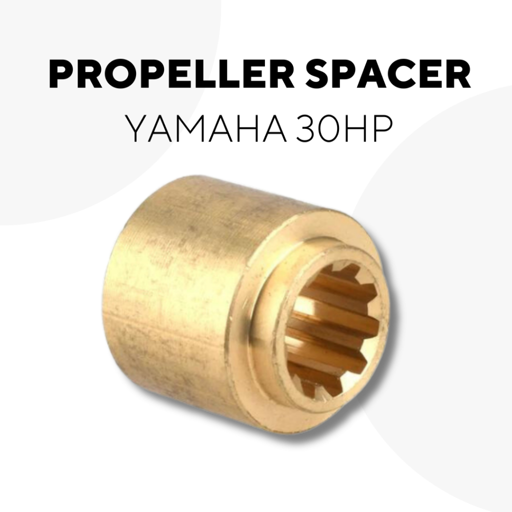YAMAHA 30HP PROPELLER SPACER 25HP 2-STROKE OUTBOARD SPAREPARTS GLR ...