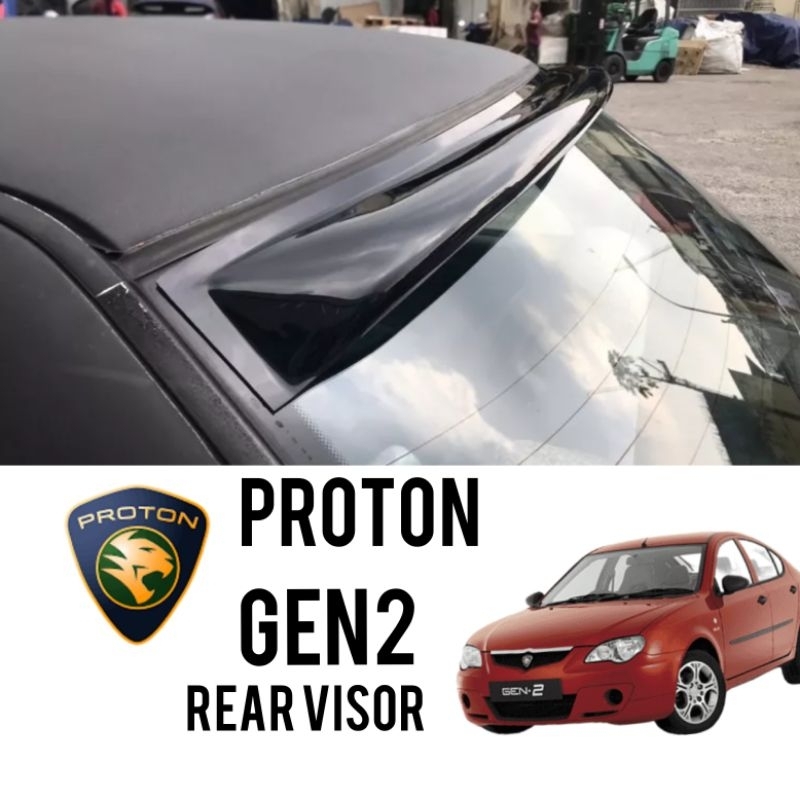 ORIGINAL PROTON GEN 2 REAR VISOR/BACK SPOILER | Shopee Malaysia