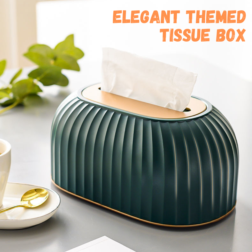 Tissue Box Soft Pack Tissue Holder Facial Tissue Box Durable Elegant ...
