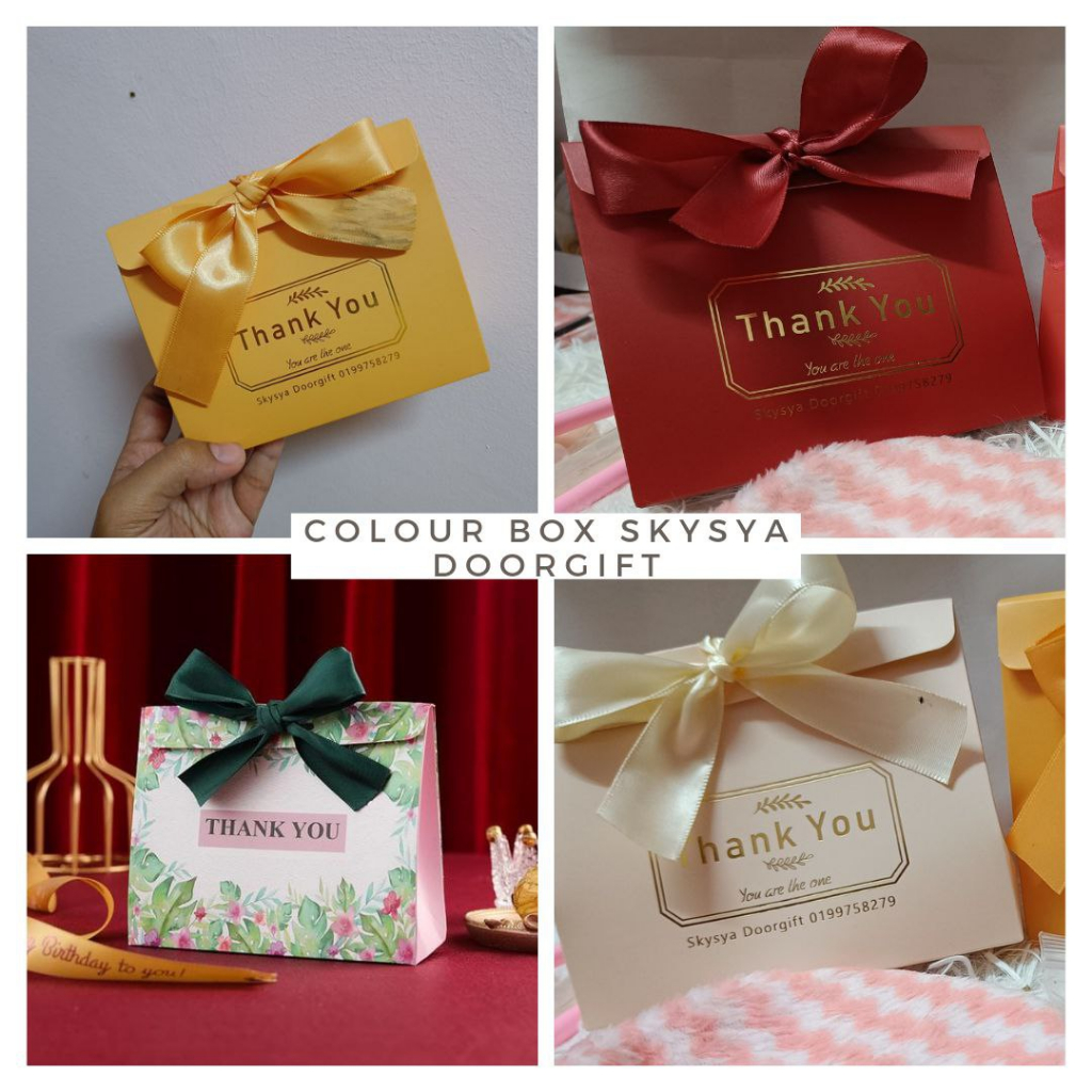 Bekas doorgift door gift box biskut doorgift kotak telur wedding ...