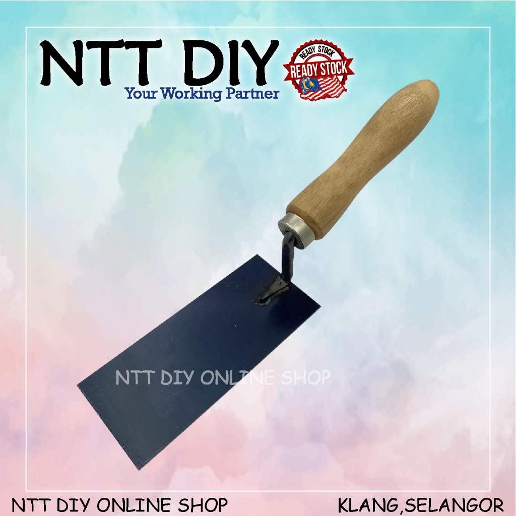 NTT DIY Heavy Duty Square Bricklaying Trowel 6 Inch Brick laying Trowel ...
