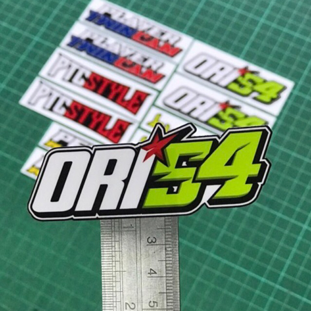 Sticker print "Ori 54 panjang" | Shopee Malaysia