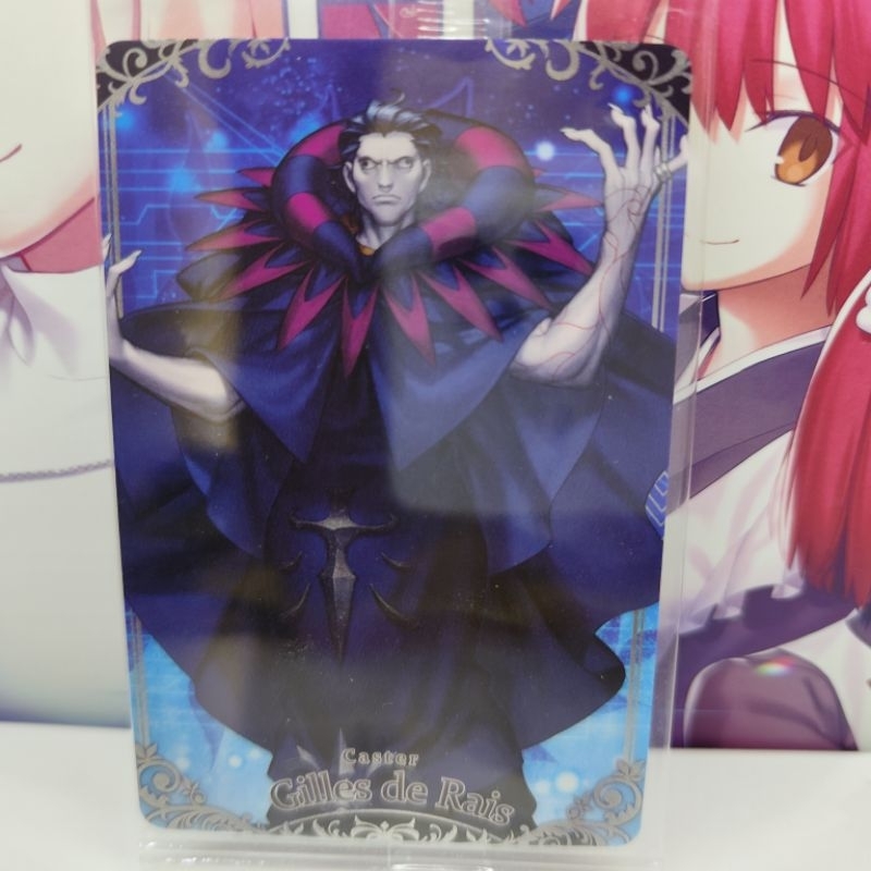 Fgo Gilles de Rais wafer Bandai card (Fate Grand Order Trading Card ...