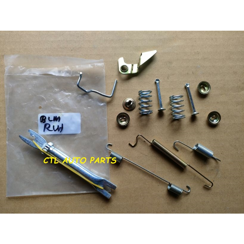 PROTON SAGA-BLM FLX BRAKE SHOE SPRING KIT with adjuster rear left ...