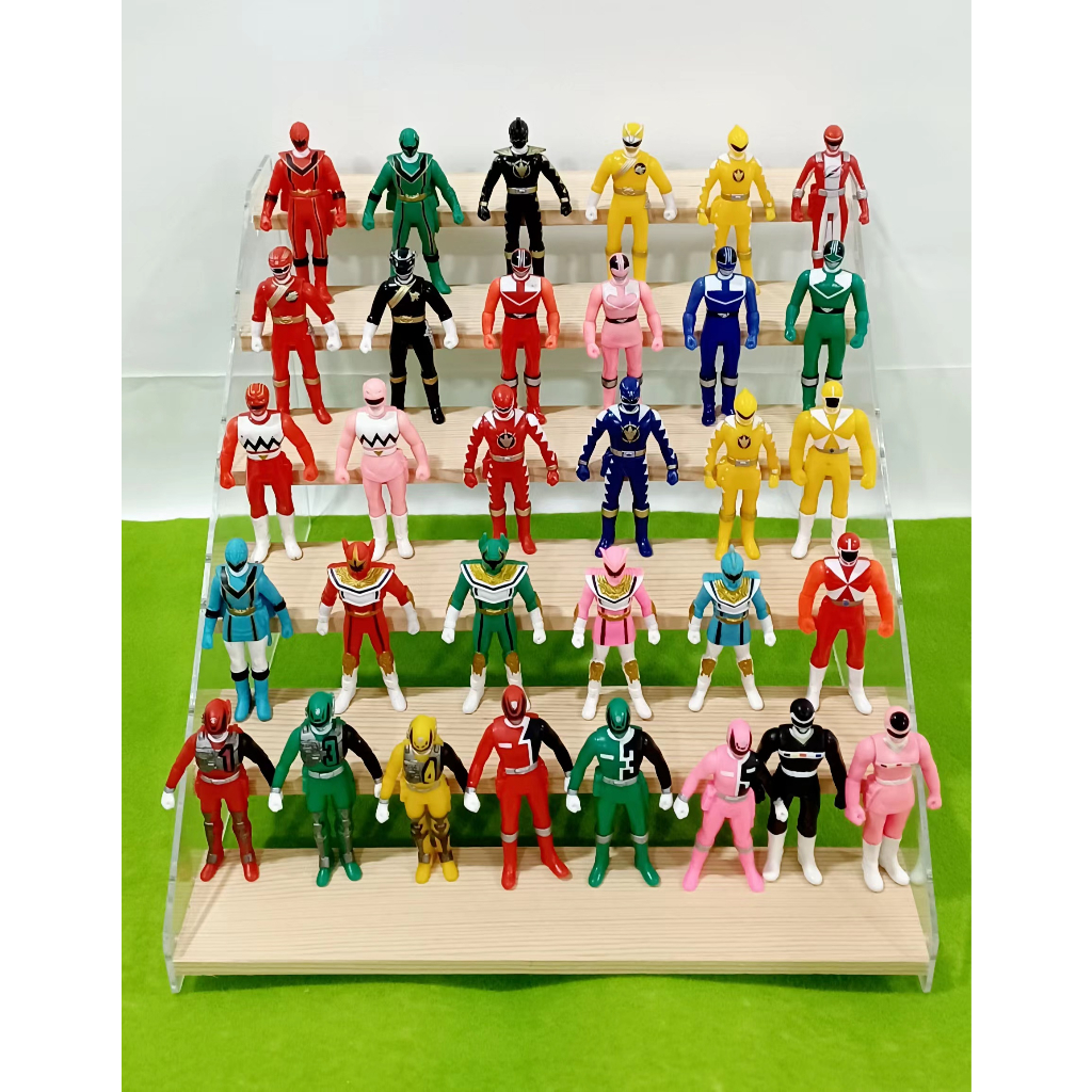 Bandai Power rangers super sentai 8.5cm sofubi figures | Shopee Malaysia