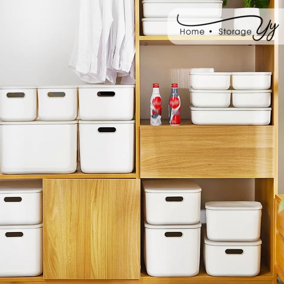 Johor Seller || Desktop Desk Storage Box Plastic Document Sundries ...