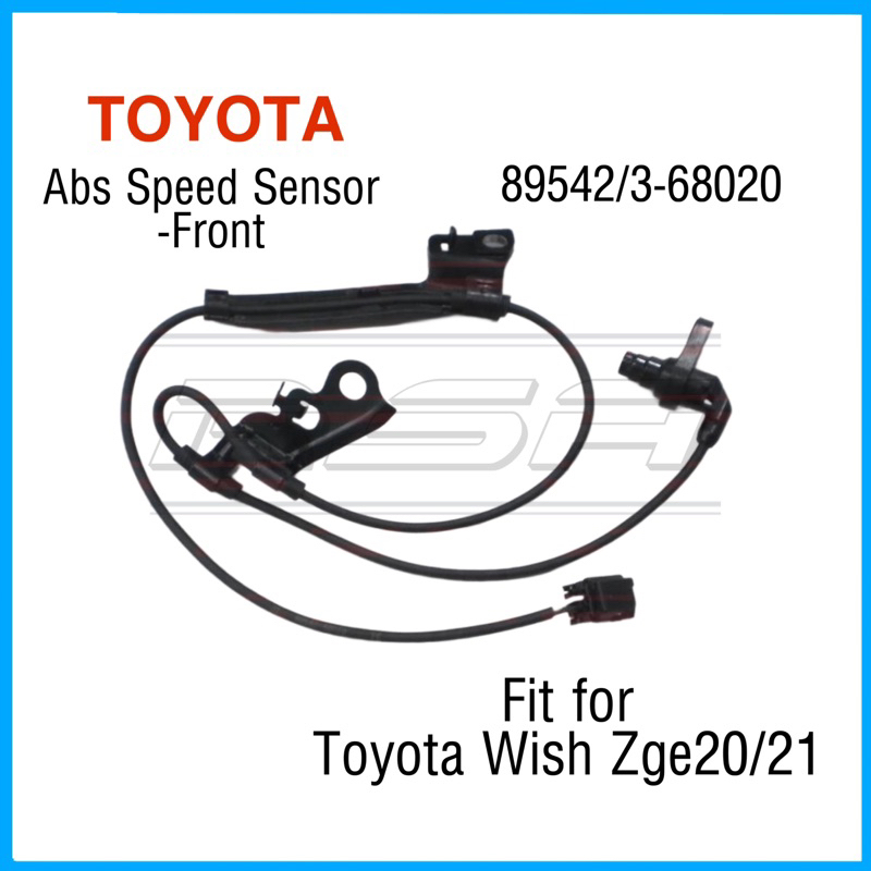 Toyota wish Zge20 Zge21 Abs speed sensor Front | Shopee Malaysia