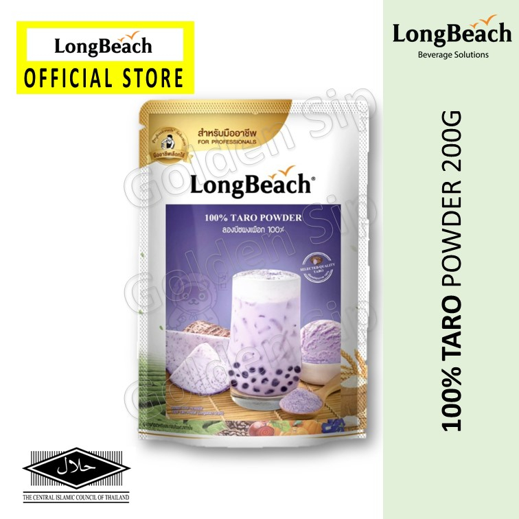 LONG BEACH 100% Pure Taro Powder 200g | Shopee Malaysia