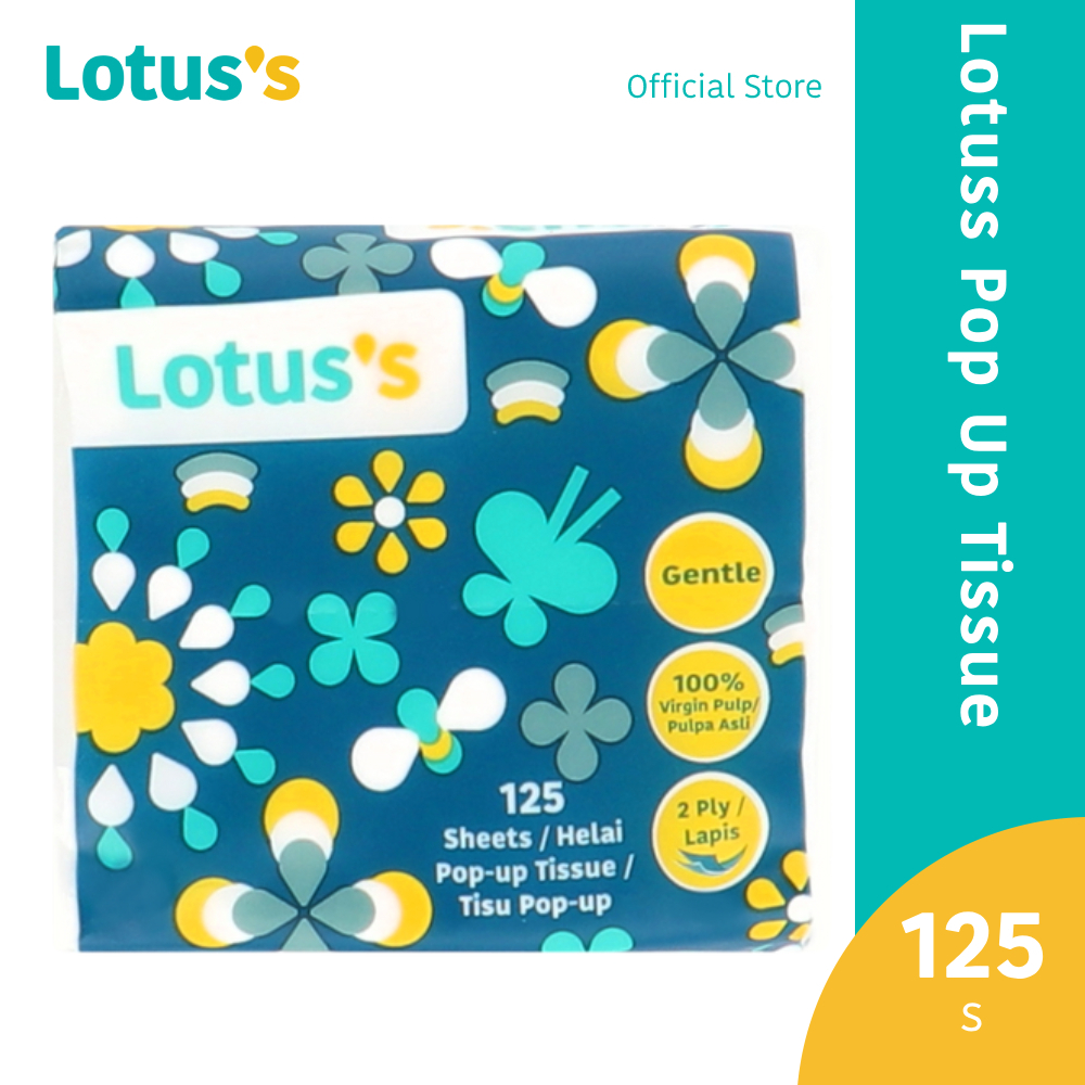Lotuss Pop Up Tissue 125S | Shopee Malaysia