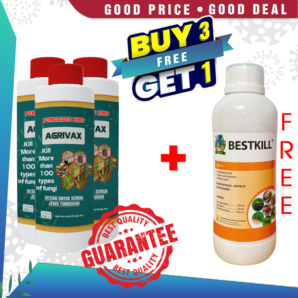 Comprehensive combo for plants - Buy 3 fungicide Agrivax Get 1 Organic ...