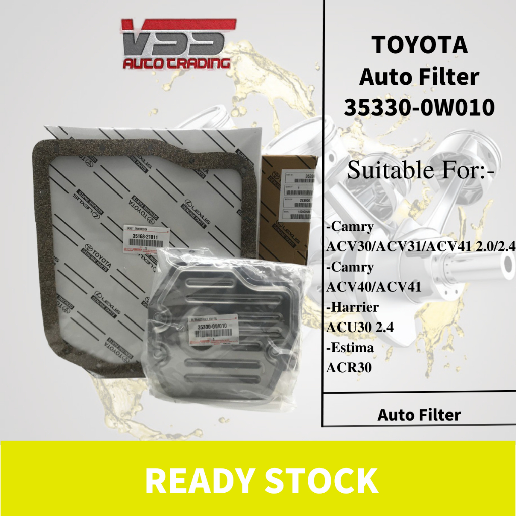 Original Toyota Auto Filter 35330-0W010 Toyota Camry / Harrier / Estima ...