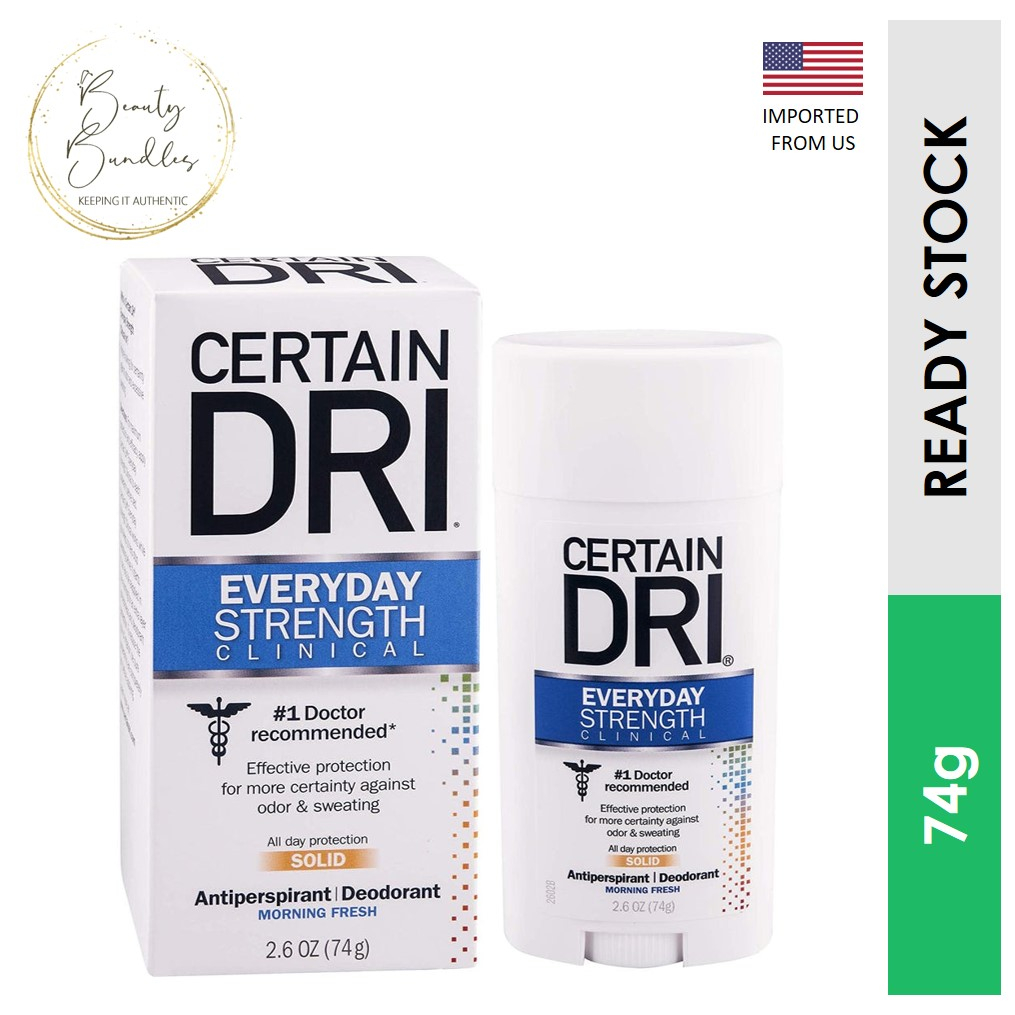 Certain Dri EVERYDAY Strength Clinical Antiperspirant / Deodorant ...