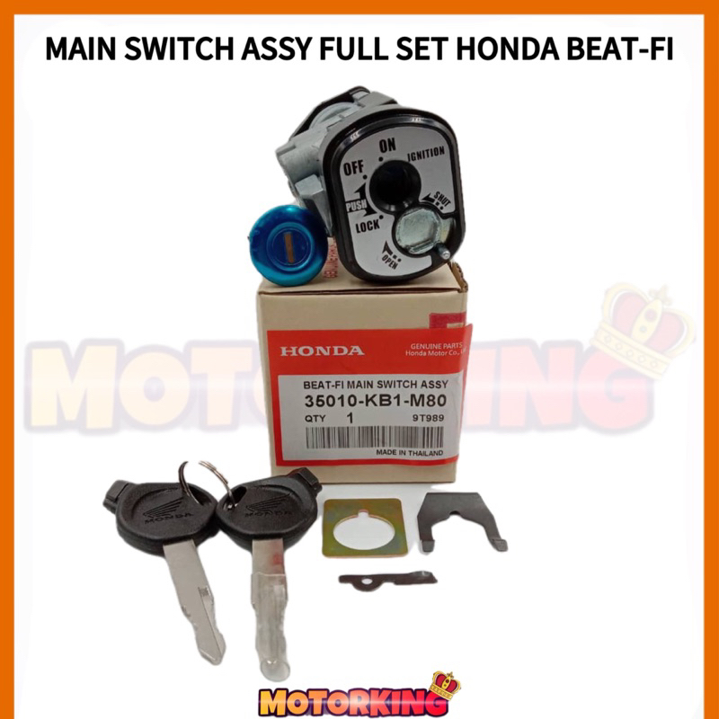HONDA BEAT FI MAIN SWITCH ASSY KUNCI LOCK SWITCH HONDA BEAT FUEL ...