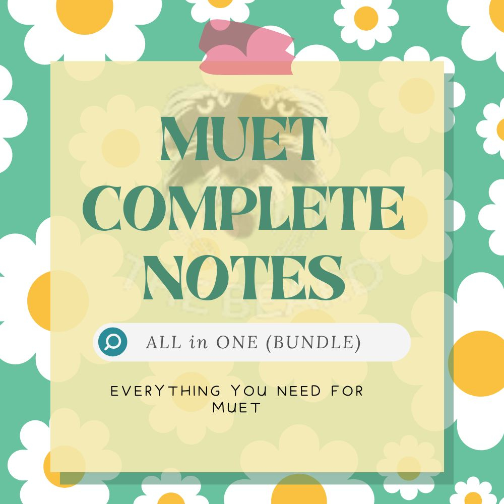 MUET Complete Notes (Writing | Reading | Speaking | Listening) (Latest ...