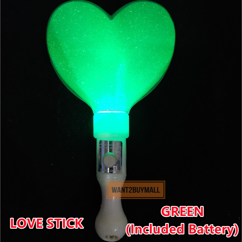 Multi Color Flashing LED Atomic Electric Raver Light Glow Stick Star ...