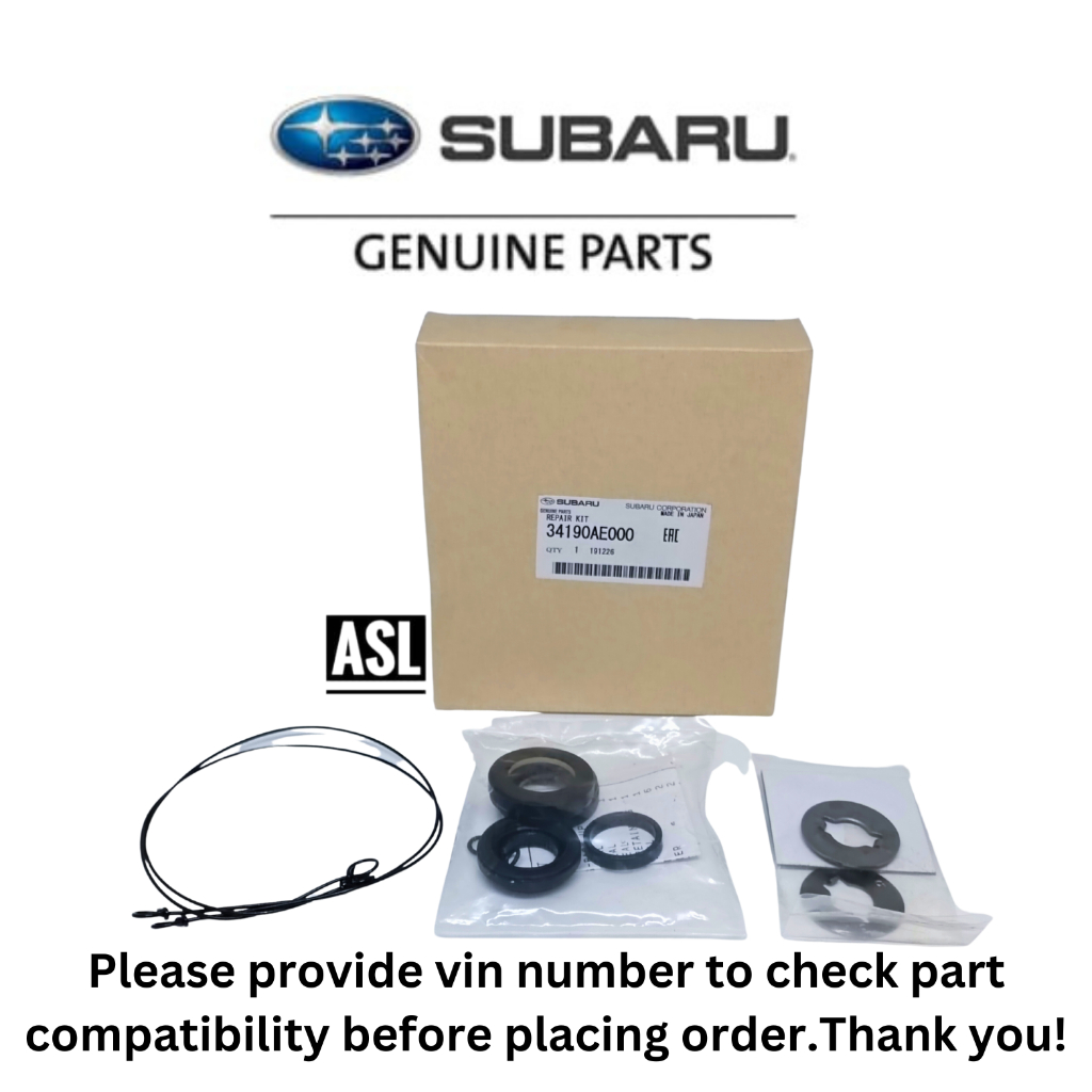 Genuine Subaru Steering Rack Repair Kit 34190AE000 Legacy | Shopee Malaysia