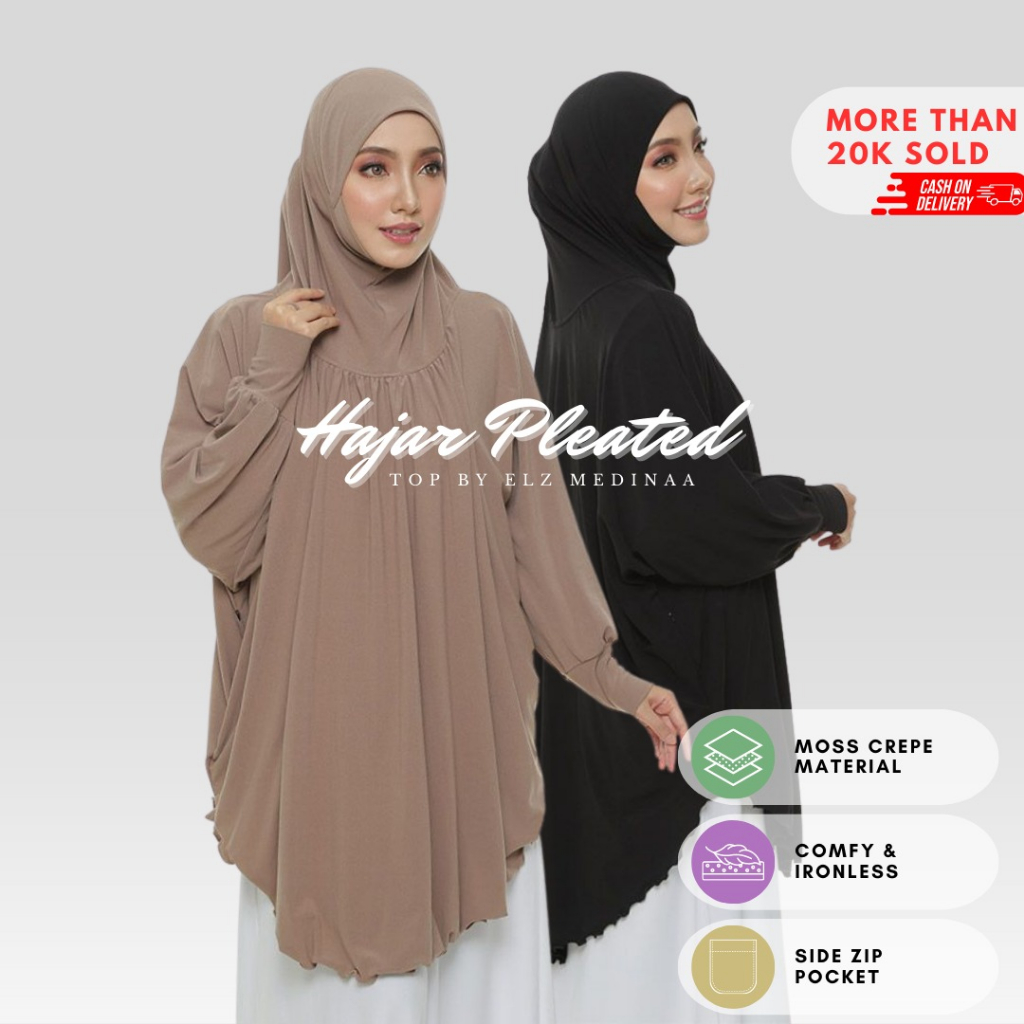 TELEKUNG MINI BERLENGAN TRAVEL & UMRAH [ BERLENGAN & ZIP POCKET) | Shopee Malaysia