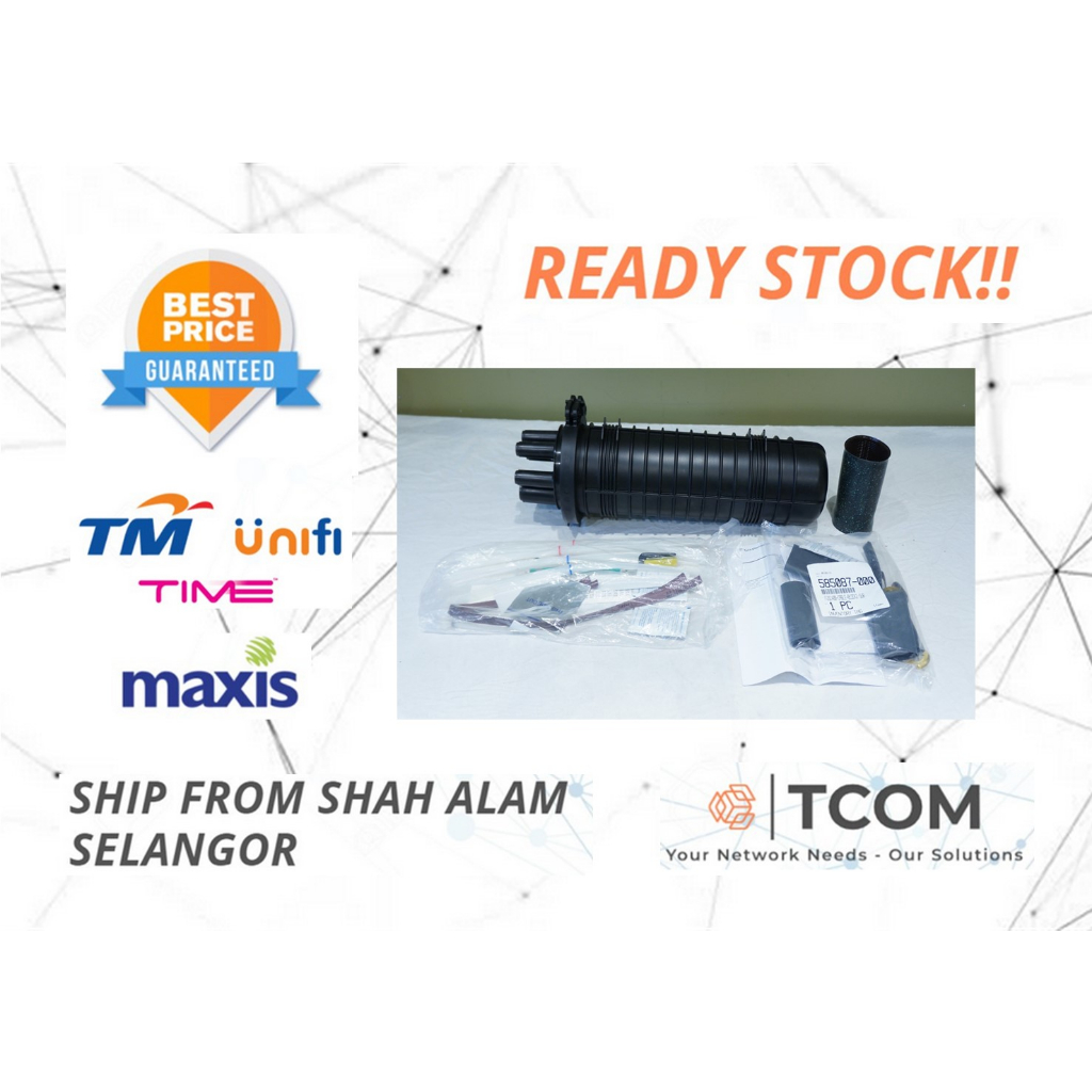 Fiber Optic Splice Closure FOSC400B4 24c - 144 core ( ORIGINAL TYCO ...