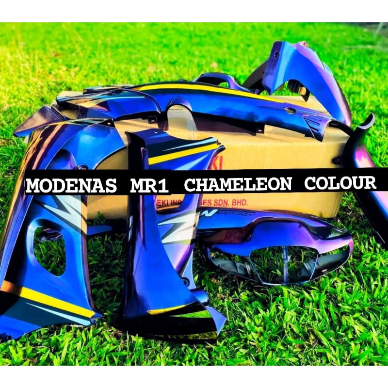 Modenas Kriss MR1 / MR2 / MR3 Chrome Coverset two tone colour | Shopee ...