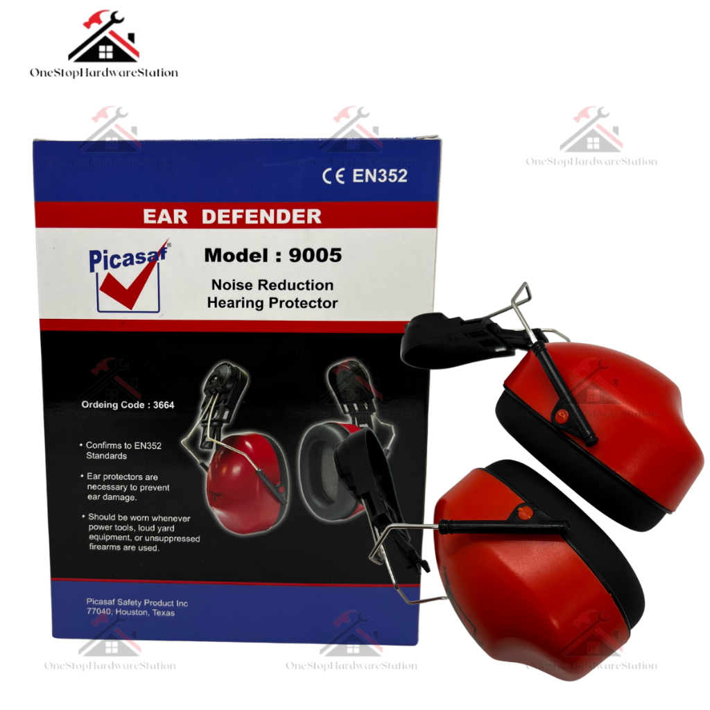 ORIGINAL PICASAF SAFETY HEARING PROCTECTION EAR DEFENDER 9005 (SLOTTED ...