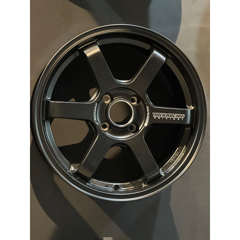 AOW TE37 sonic 15x7.0 16x7.0 made in thailand sportrim wheel rim ...