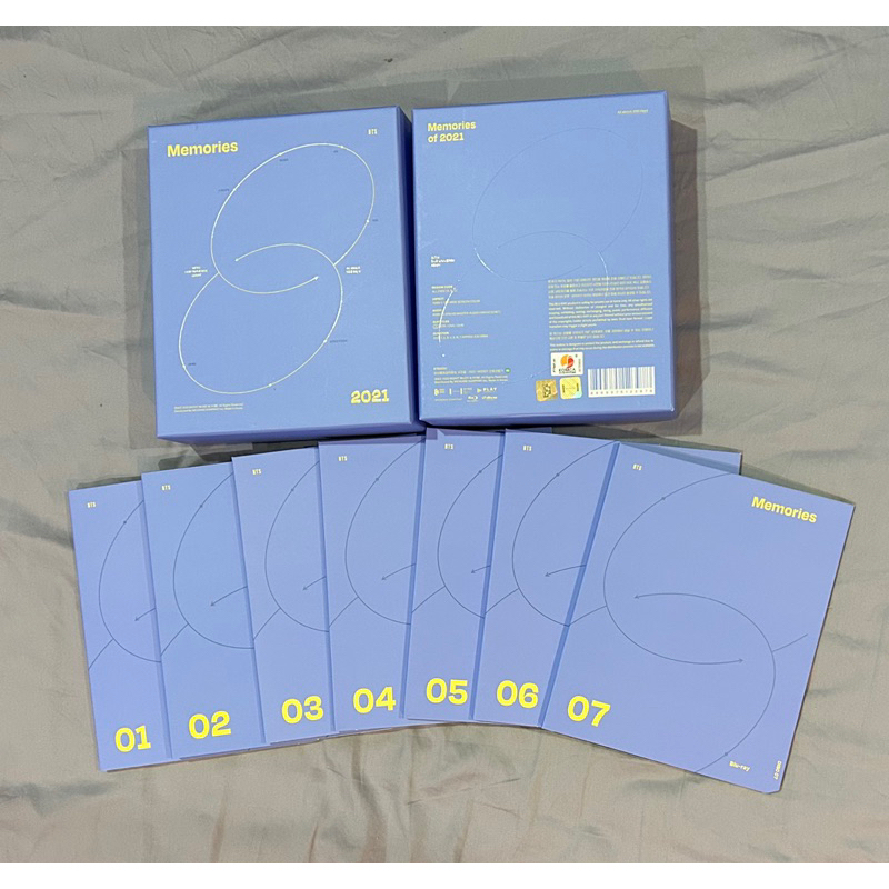 BTS MEMORIES 2021 unsealed Blu-ray Disc | Shopee Malaysia