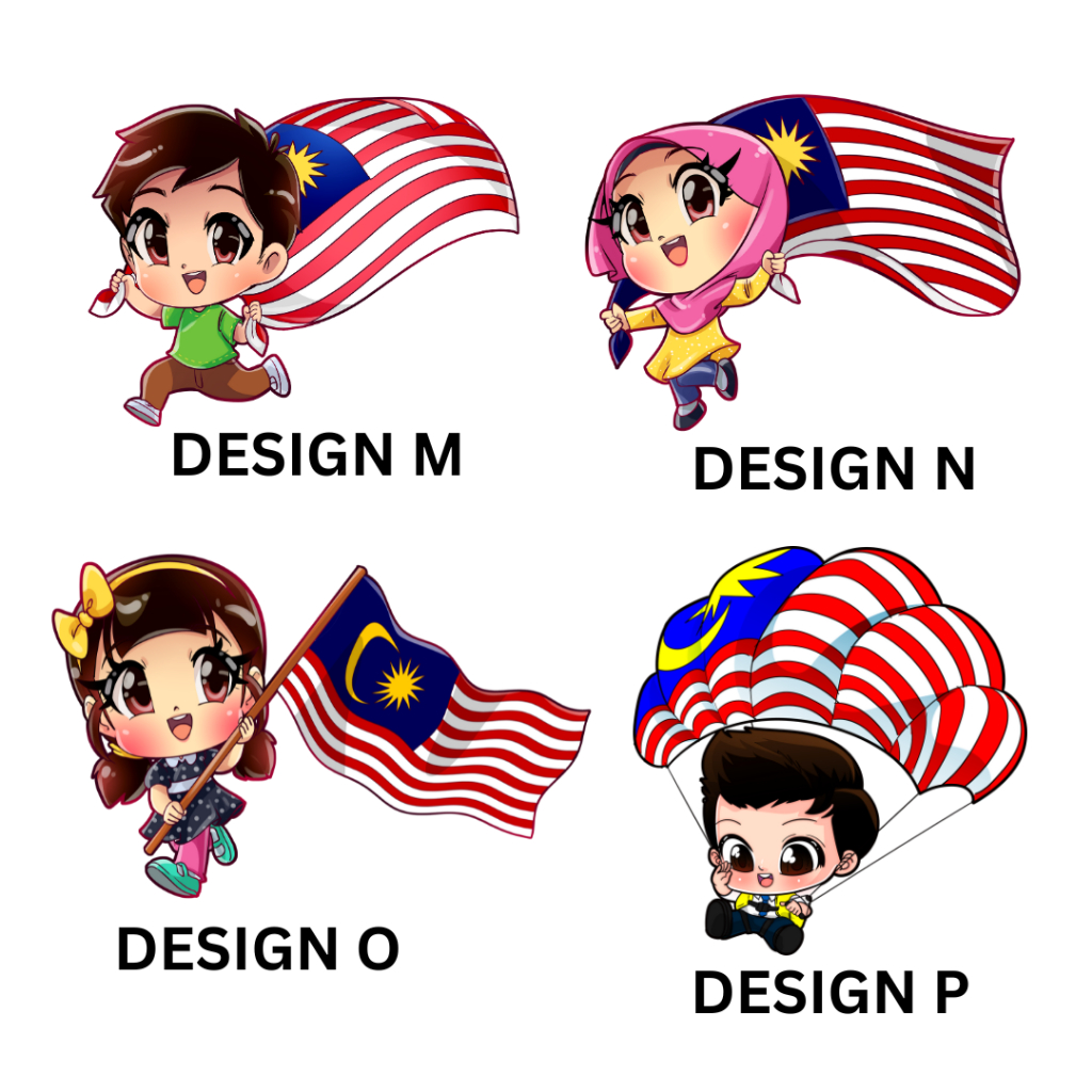 STIKER MERDEKA DOODLE MERDEKA HARI KEBANGSAAN DAN HARI MALAYSIA ...