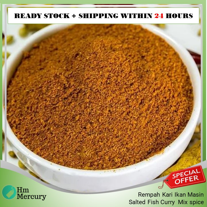 Rempah Kari Ikan Masin Salted Fish Curry Mix spice | Shopee Malaysia