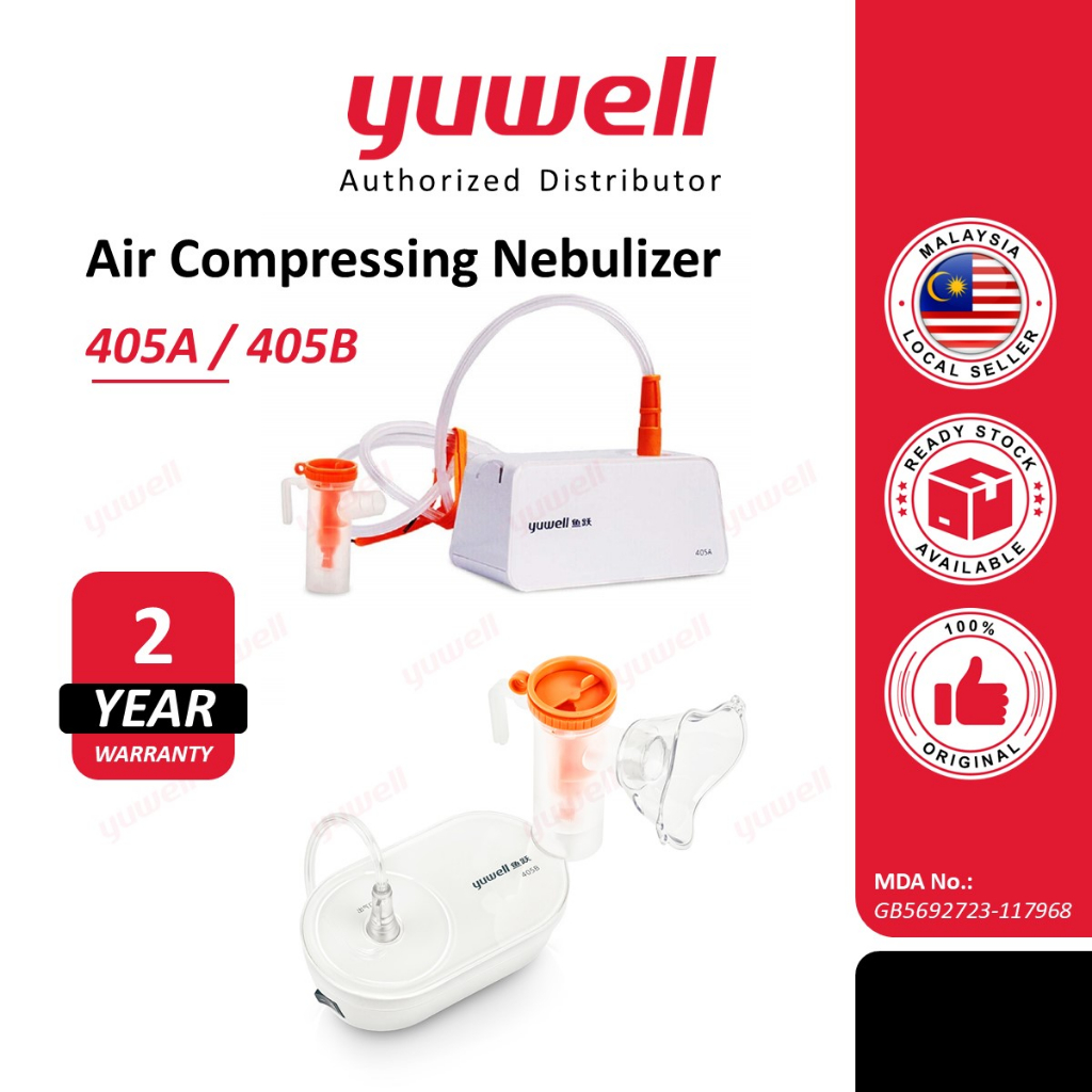 [Official] Yuwell Air Compressing Nebulizer 405A/405B 【with MDA】 | Shopee Malaysia