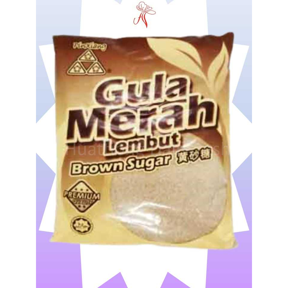 Gula Merah Lembut Cap Tiga Bintang 400g Pinxiang Brown Sugar | Shopee ...