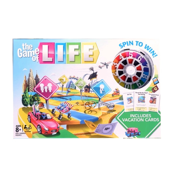 The Game of Life Game Board Game | Shopee Malaysia