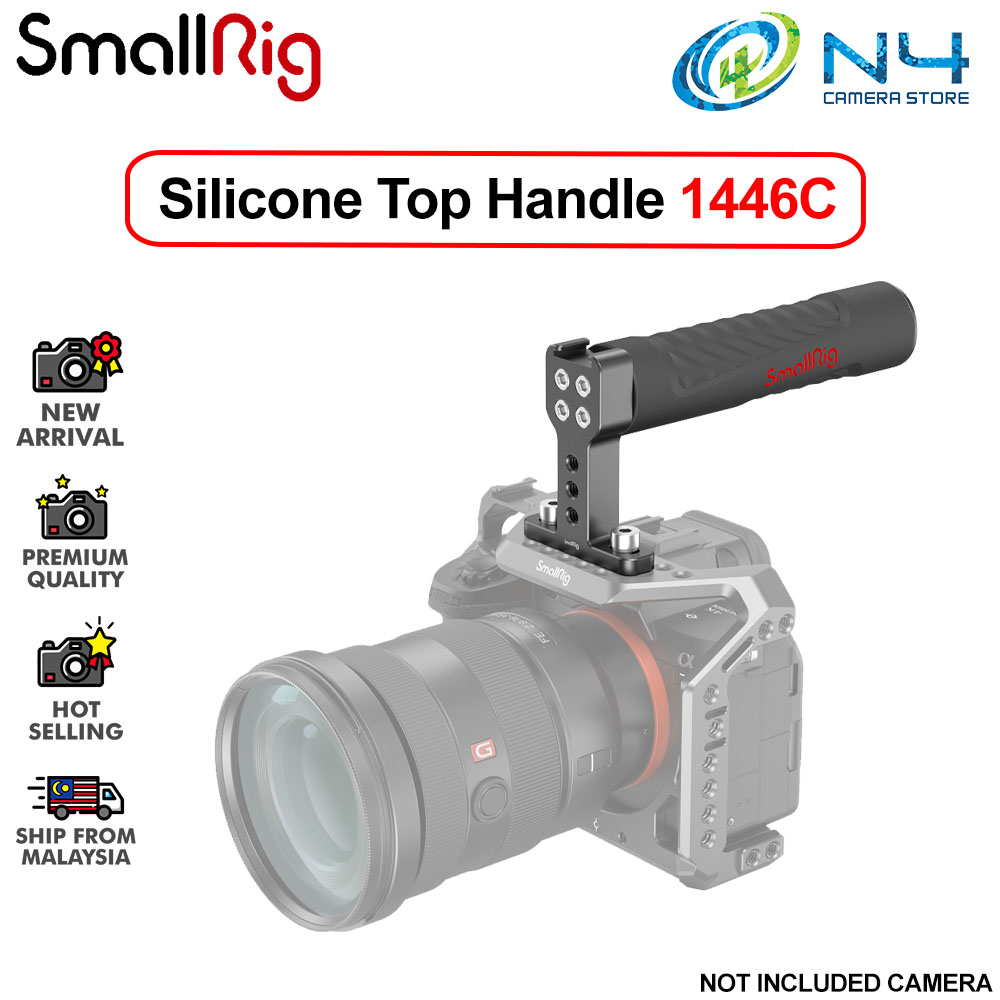 SmallRig Silicone Top Handle with 1/4"-20 Screws 1446C | Shopee Malaysia