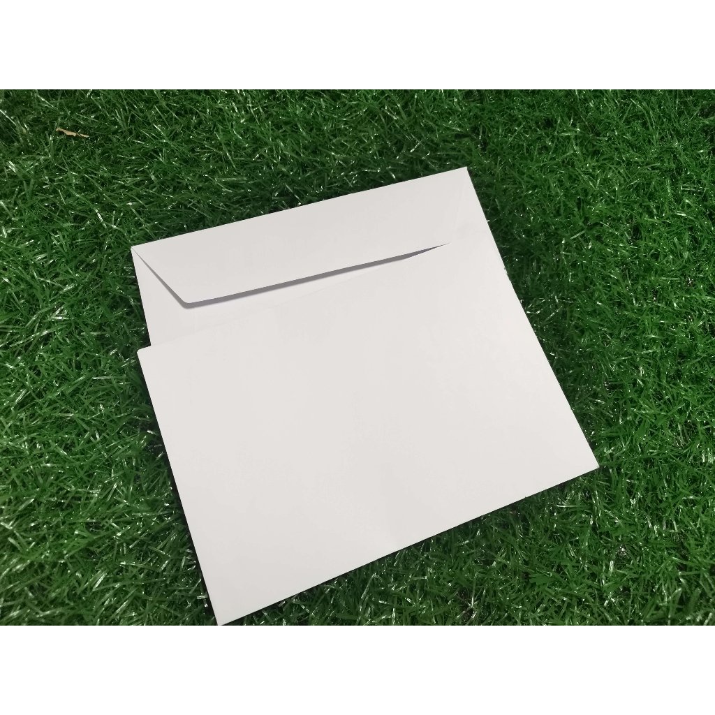 50pcs Envelope A6 - Sampul Putih | Sampul Kad Kahwin | White Envelope ...