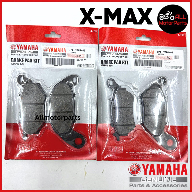 [100% ORI] XMAX 250 X MAX V1 V2 FRONT DEPAN REAR BELAKANG DISC BRAKE ...