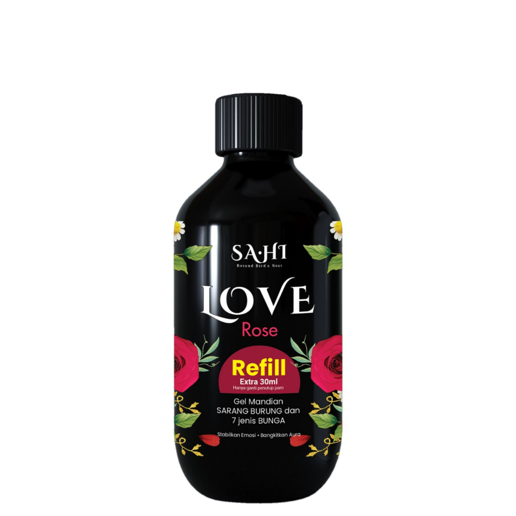 (REFILL) SAHI LOVE Shower Gel 280ml Rose Scented Mandi Bunga Moden ...