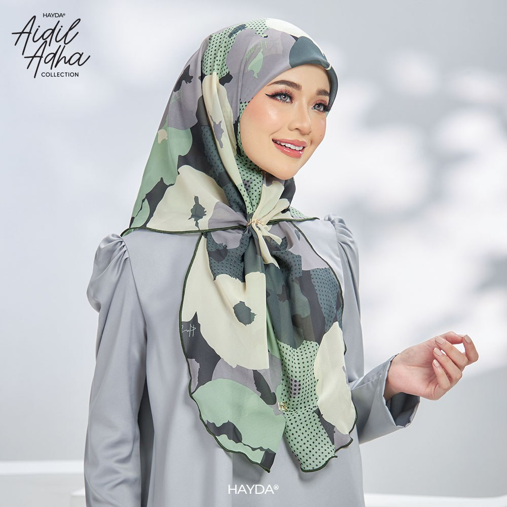 NEW 10 JUN Sauk Printed HAYDA Tudung Sarung HAYDA X Puteri Sarah Liyana ...