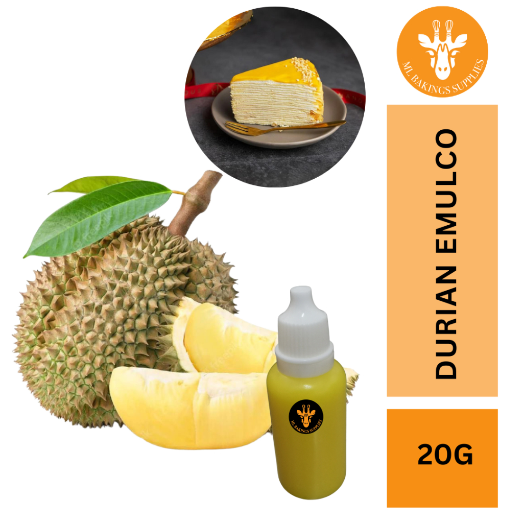 [Ready Stock] MY FLAVOR Durian Emulco/ 20g Perisa Durian/cheese cake ...