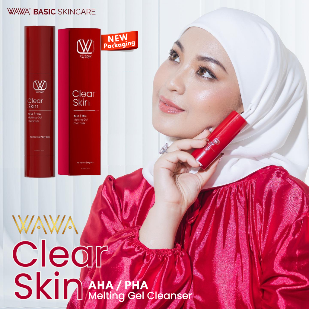 Wawa Cleanser / Wawa Zainal Clear Skin Melting Gel Facial Cleansing ...