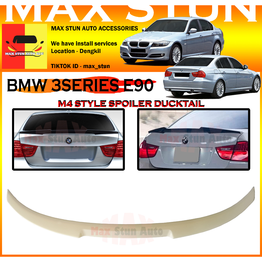 BMW 3 SERIES E90 2005-2012 M4 SPOILER DUCKTAIL E90 M4 SPOILER REAR ...