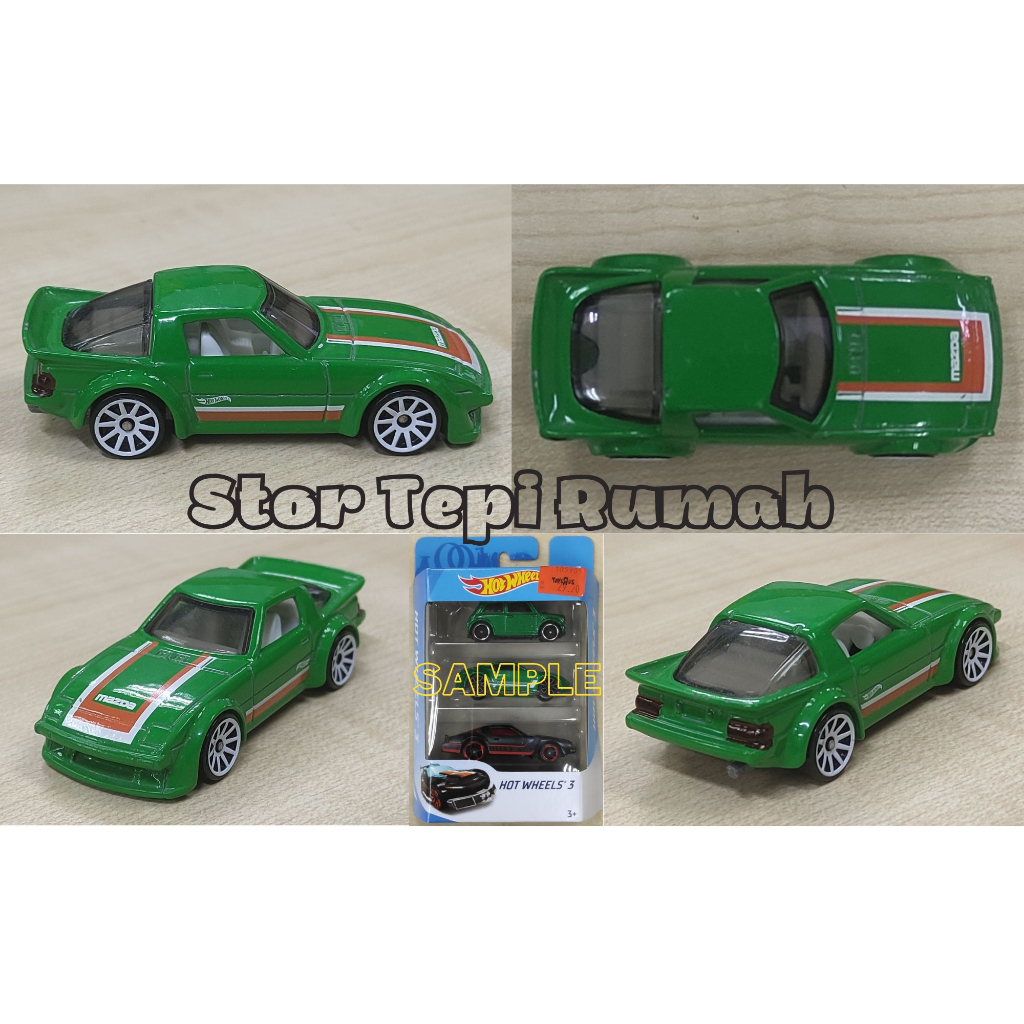 Hot Wheels LOOSE Mazda RX-7 [HW RX7 Themed Multipack 3-Pack 6-Pack ...