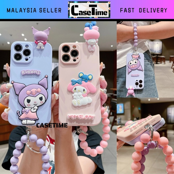 HUAWEI Nova 4e 7 se Y9 Prime Honor 9x cute cartoon kuromi melody 3D ...