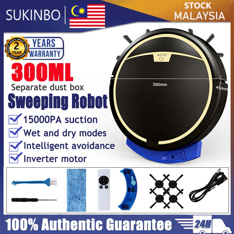 SUKINBO 3800PA Pro Smart Sweeping Robot Remote Control Home Vacuum ...