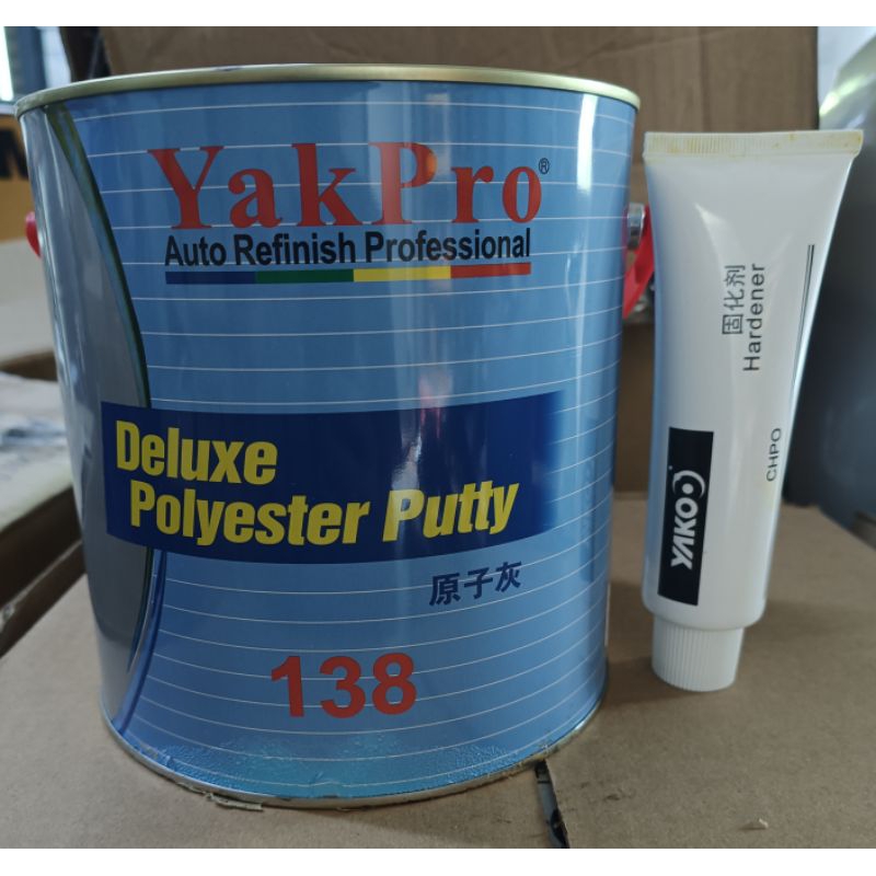 YakPro 4KG Simen Kereta + hadener warna Merah(Brown)dan Kelabu(Grey ...