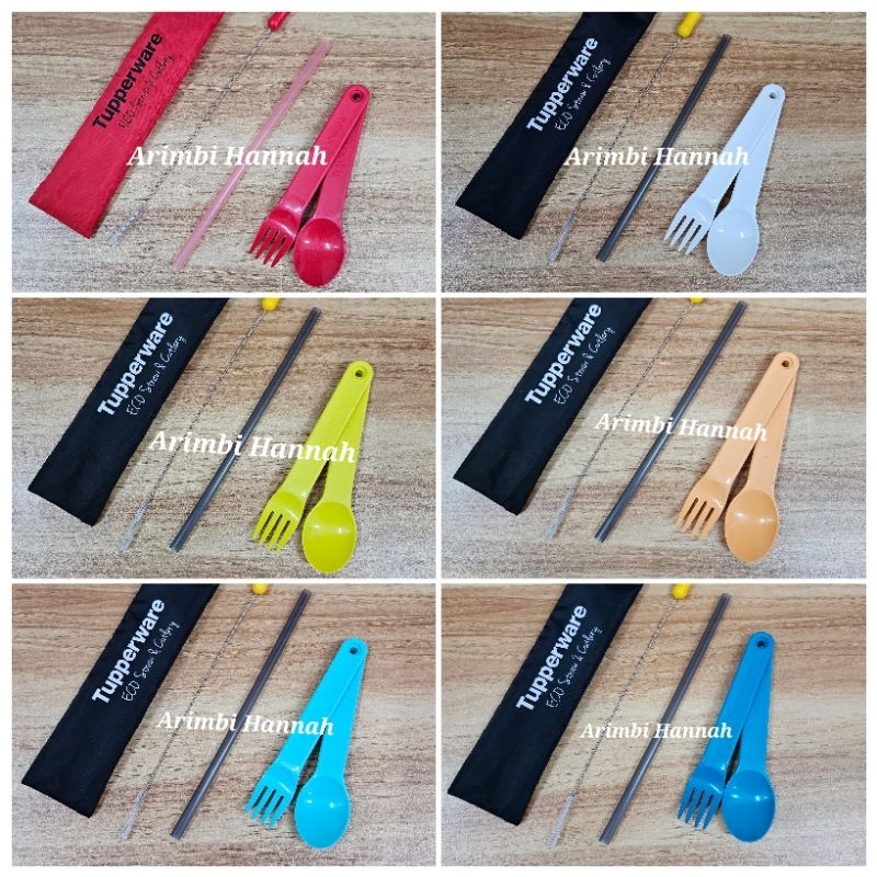 CUTLERY N STRAW TUPPERWARE | Shopee Malaysia