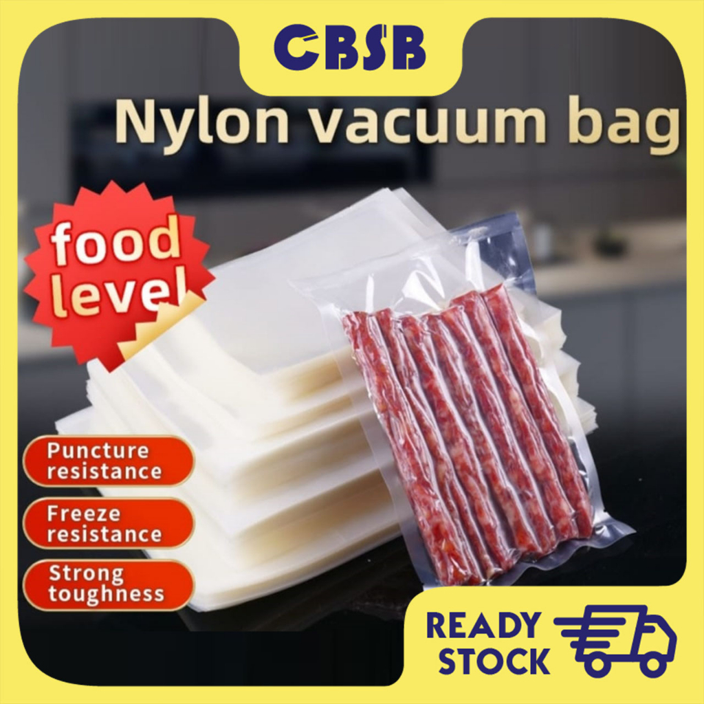 【CBSB】Nylon Vacuum Bag Food Grade Storage Bag Plastic Packaging Fresh ...