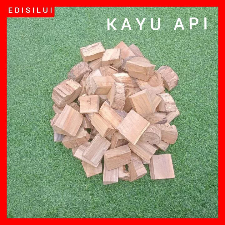 (4kg) Kayu Api BBQ Cube Firewood Camping Pokok Leban / Rambutan ...