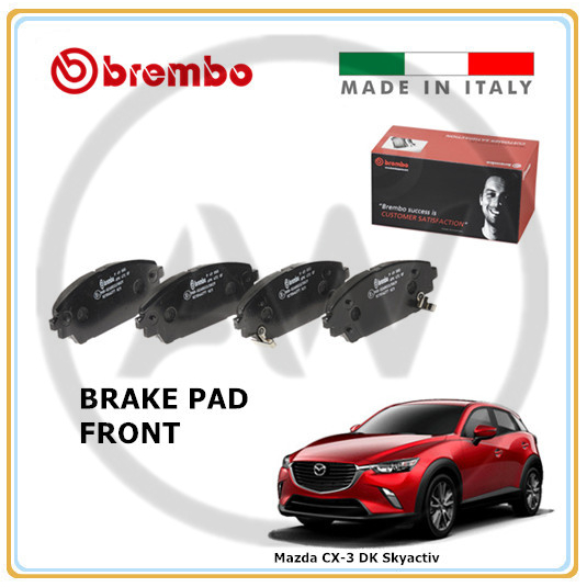 BREMBO Mazda CX3 CX-3 DK 2.0 Skyactiv 2015-2022 Front Rear Disc Brake ...